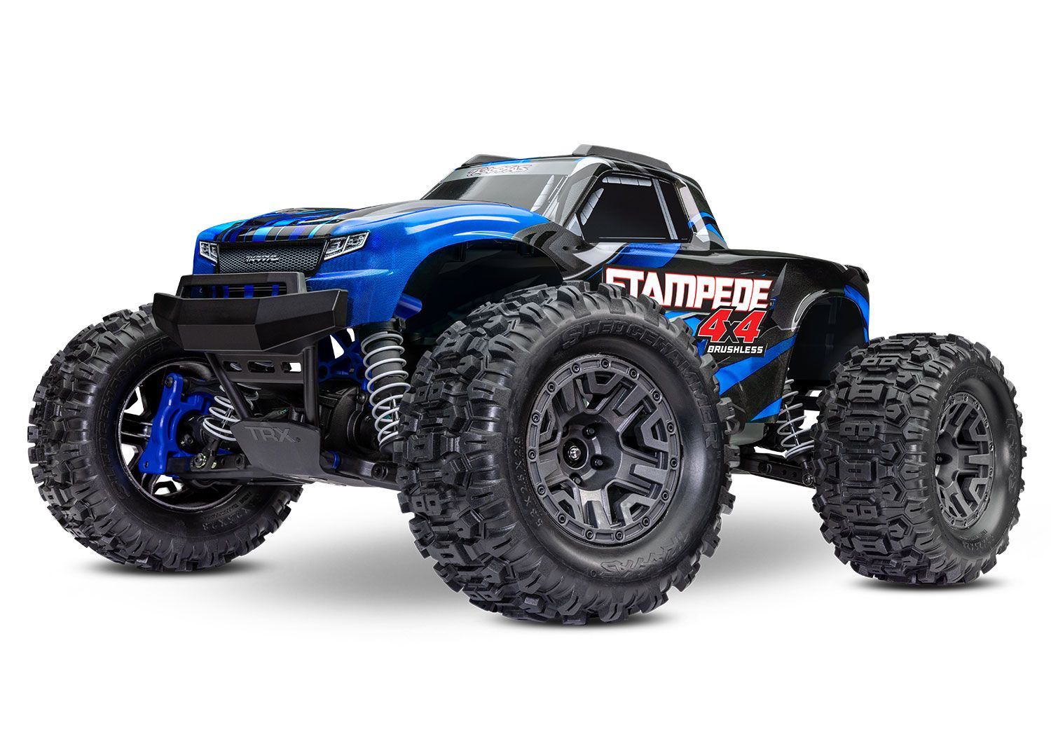 Stampede 4X4 BL-2S: 1/10 Scale Monster Truck HD – Parkflyers RC
