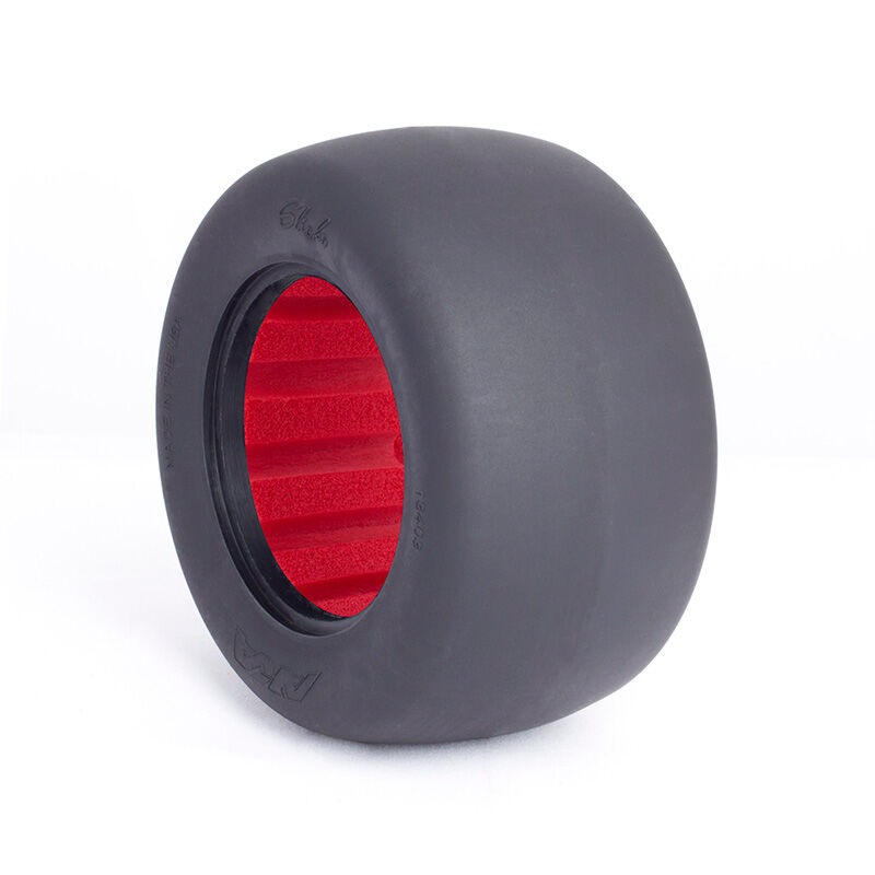 AKA 1/10 Slicks, Clay Tires with Red Inserts (2): Stadium Truck ...