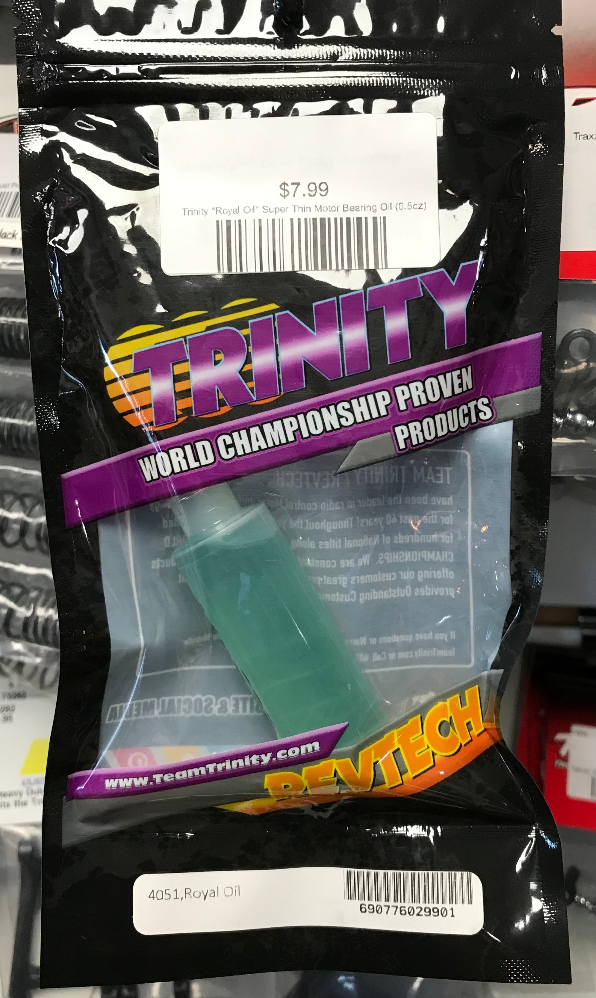 Trinity "Royal Oil" Super Thin Motor Bearing Oil (0.5oz) – Parkflyers RC