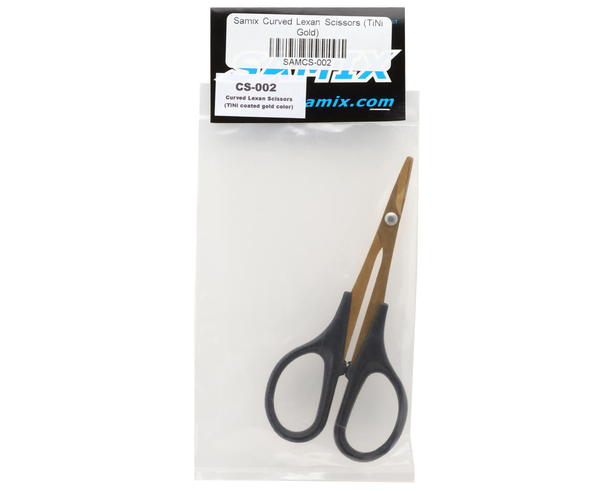 Curved Lexan Scissors (Gold) – Parkflyers RC