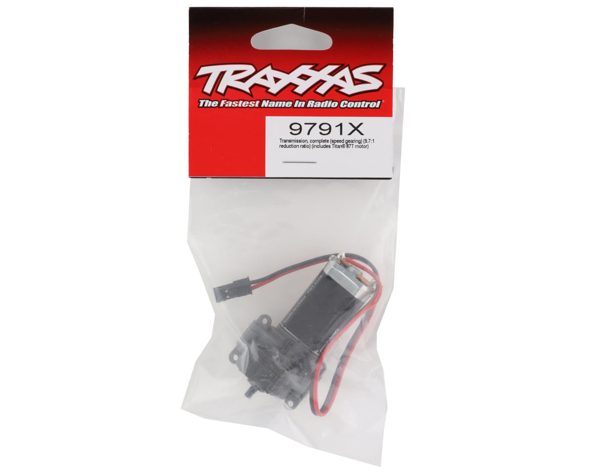 Traxxas Complete Transmission w/87T Motor (Speed Gearing) (TRX-4M ...
